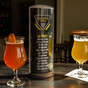 Standard Podia with Tabletop and Wall Base - Podia